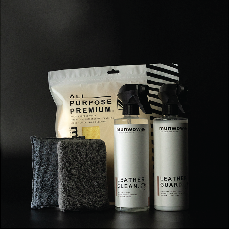 Leather Clean & Conditioner Kits – Munwow